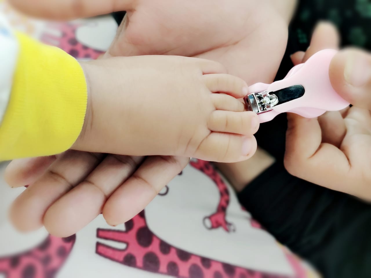 Importance of hygiene and nail care in babies & toddlers
