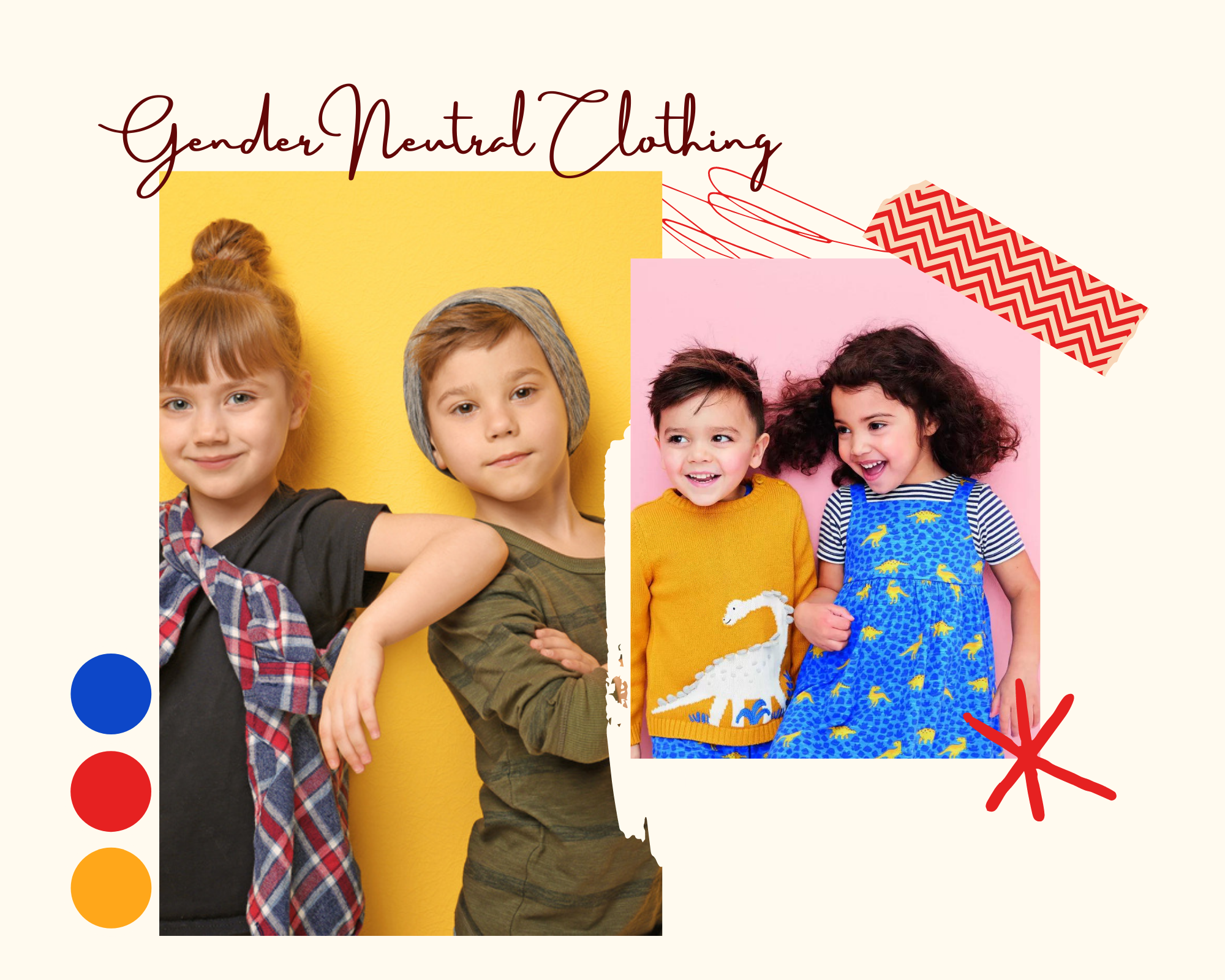 Importance of Gender-neutral clothing for boys and girls
